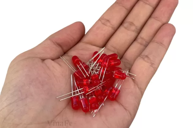 Led 5MM Phủ Đỏ.